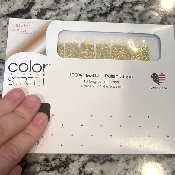 Color Street | Makeup | Brand New Color Street Nail Strips Glitter ...
